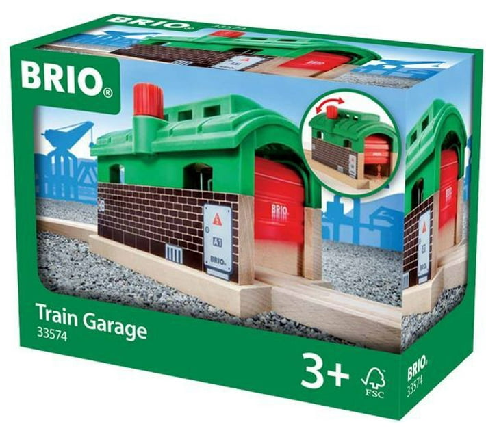 Brio TRAIN GARAGE Houses & Buildings (Multicolour) | Makro