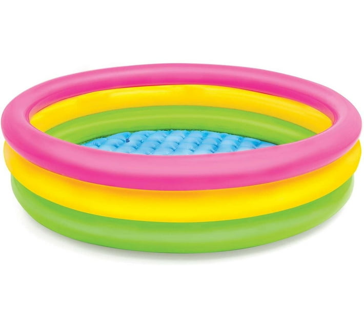 Intex Inflatable Swimming Pool (Blue, Pink, Yellow, Green) | Makro