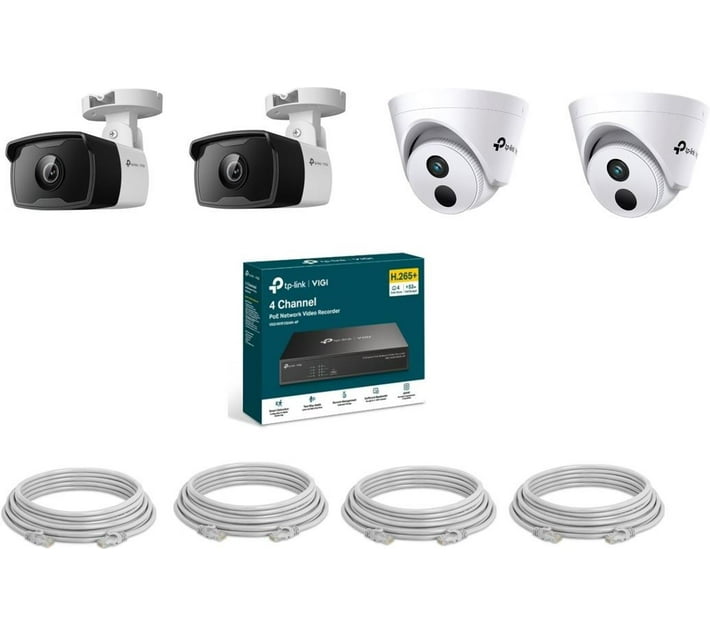 TP-LINK 2MP Indoor & Outdoor Security Camera with Night Vision and IP ...