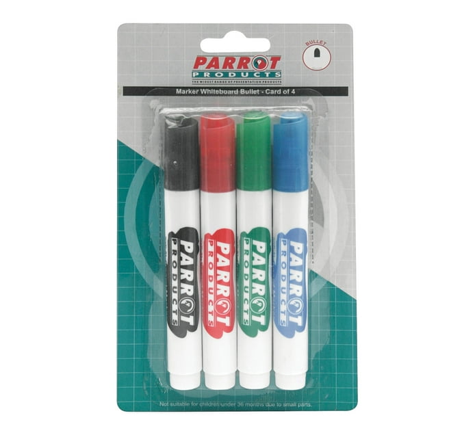 Parrot Whiteboard Marker (4 Pack) | Makro