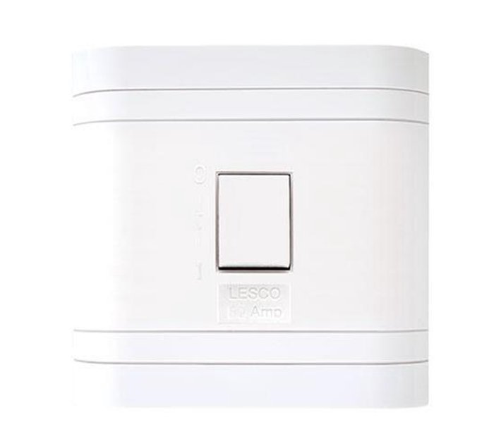 Someone’s in a Makro Lesco 2 Pole Flush Isolator Switch with Square Mood