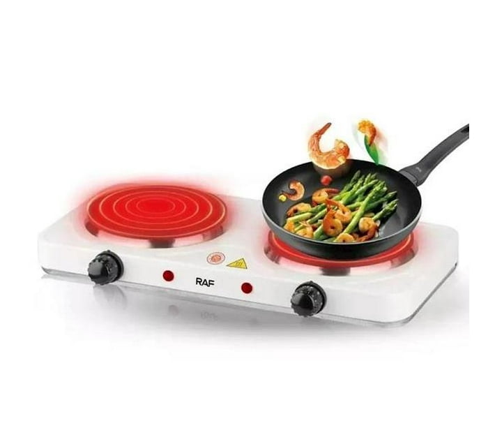 Someone’s in a Makro RAF R.8020A Two Plate Electric Hat Stove 2000W Mood