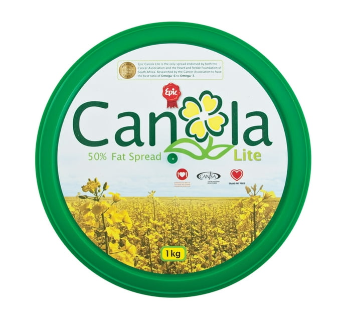 Buy Epic Canola Lite 50% Fat Spread 1kg in Bulk | Makro Business