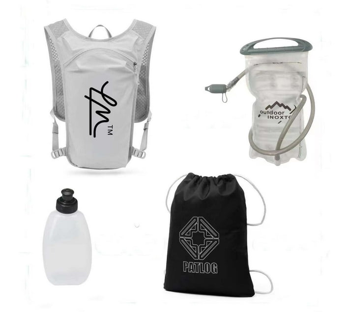 LM Backpack With 5L 5 l Backpack (Grey) | Makro