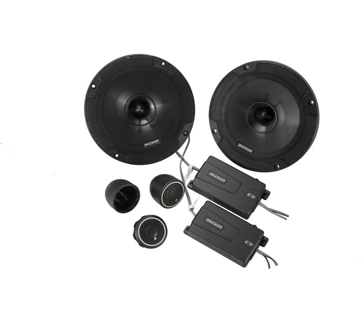 Kicker 46CSS654 (6.5 inch) CS Component Door Mounted Round Car Speaker (300 W) | Makro