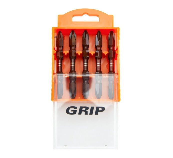 Buy Grip 10-piece Magnetic Double-ended Power Bit Set in Bulk | Makro ...