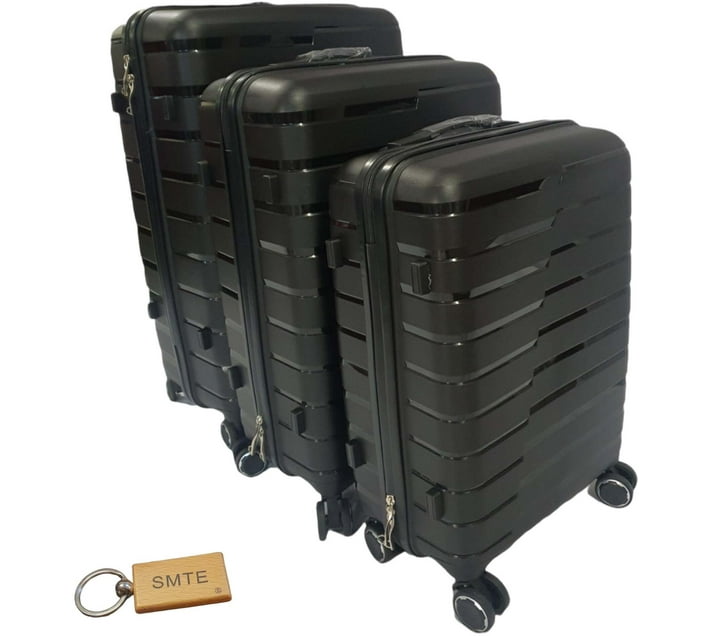 SMTE Acesa Hard Shell Elite Suitcase+ Keyring Check-in Suitcase 4 Wheels - 30 inch | Makro