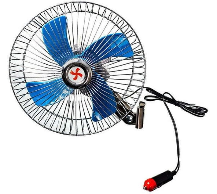 DH Stores FT-9445 A 800 mm 3 Blade Table Fan (Blue, Black, Pack of 1 ...