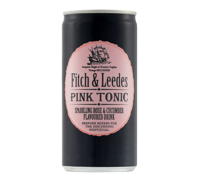 Fitch & Leedes Pink Tonic Can (24 x 200ML) | Makro