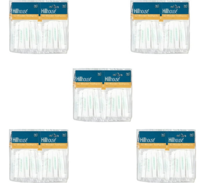 Buy AZ Décor Toothpicks Wdn 50Pc Wrap Mint Hillhouse Bamboo Toothpick ...