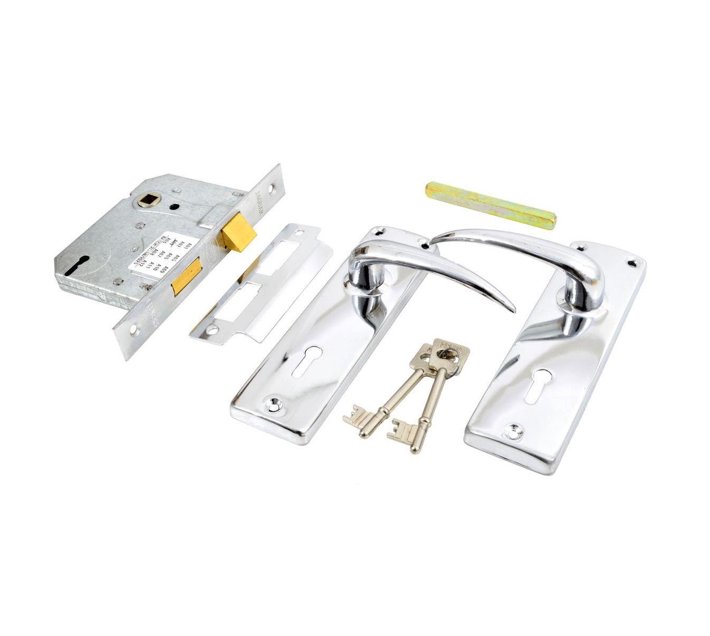 Someone’s in a Makro 3 Lever Lockset CP Kit Mood