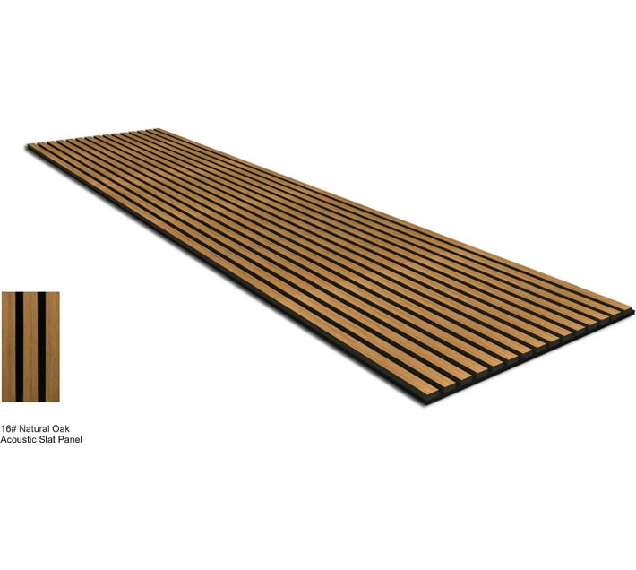Inspiration Wood Acoustic Slat Wood Panel - Natural Oak (Beige) | Makro