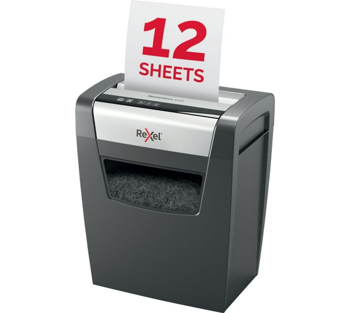 Rexel X312 Cross Cut Blade Paper Shredder (Cutting Capacity: 12 Paper ...