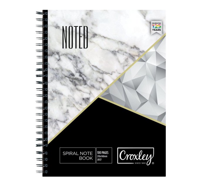 Someone’s in a Makro Croxley A5 Spiral Notebooks Feint Ruled 100-Page 2-Pack Mood