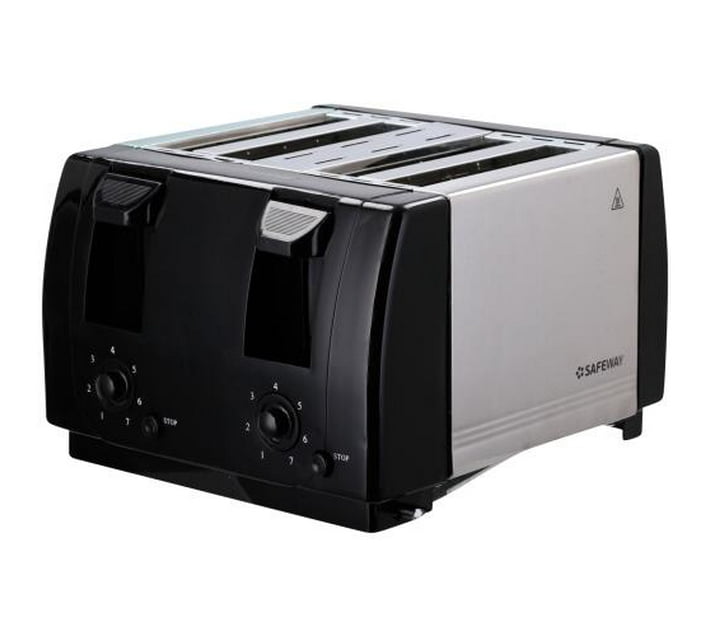 Safeway 4Slice Stainless Steel Toaster | Makro