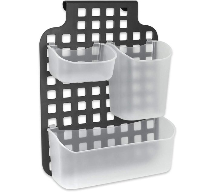 Fine Living 2001935 Plastic Kitchen Cabinet (Finish Colour - Black, Pre ...