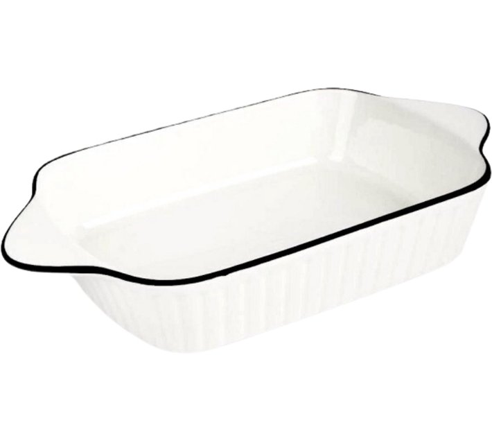 Generic PY-006 Ceramic Rectangular Household Baking Dish 10" Baking ...