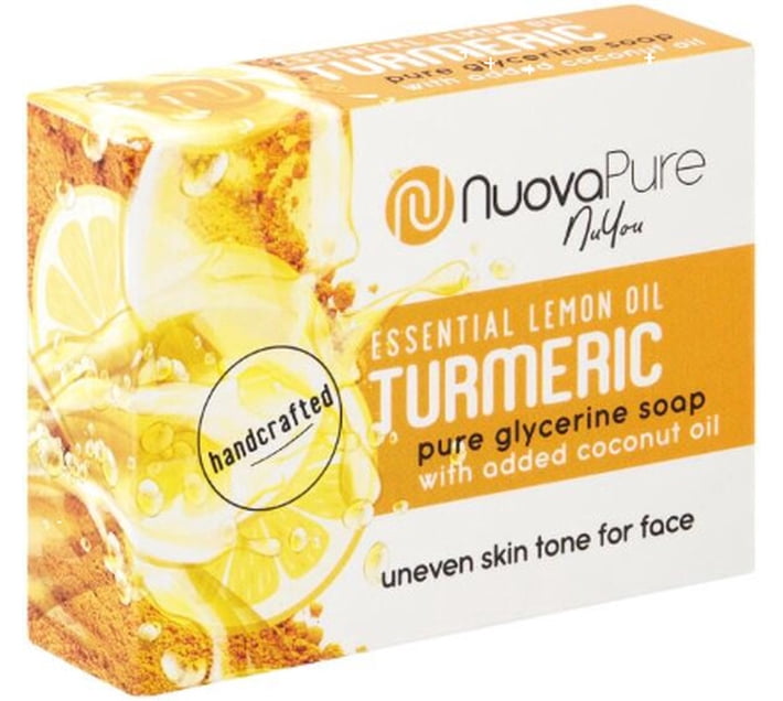 Buy NuovaPure PURE GLYCERINE SOAP TUMERIC (5 x 100 g) in Bulk | Makro ...