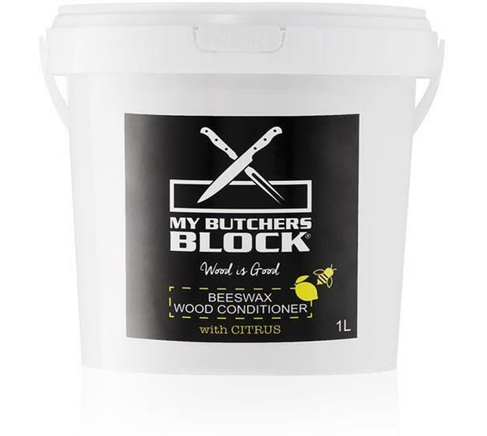 My Butchers Block Natural Beeswax Wood Conditioner with Citrus Wood ...