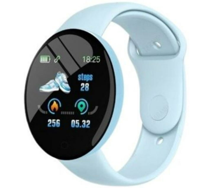 UMLILO LOGISTICS ABC0137 Smartwatch (Blue Strap, Free Size) | Makro