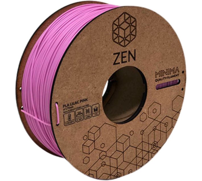 Zen MINIMA PLA Lilac Pink Printer Filament (Pink) | Makro