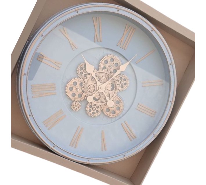 Kitchen World Analog 30 cm X 30 cm Wall Clock (White, With Glass ...