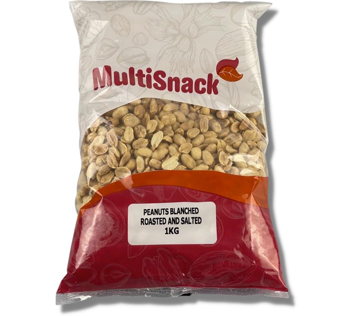 Multi-Snack Peanuts Blanched Roasted & Salted Peanuts (1 kg) | Makro