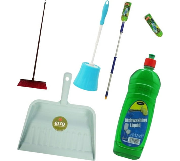 Broom Combo Broom and Mop Combo Set Polypropylene Wet and Dry Broom | Makro