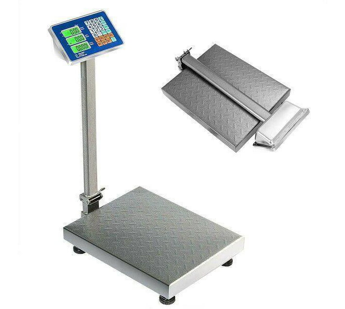 Foldable Industrial Weighing Digital Industrial Weighing Scale (Silver ...
