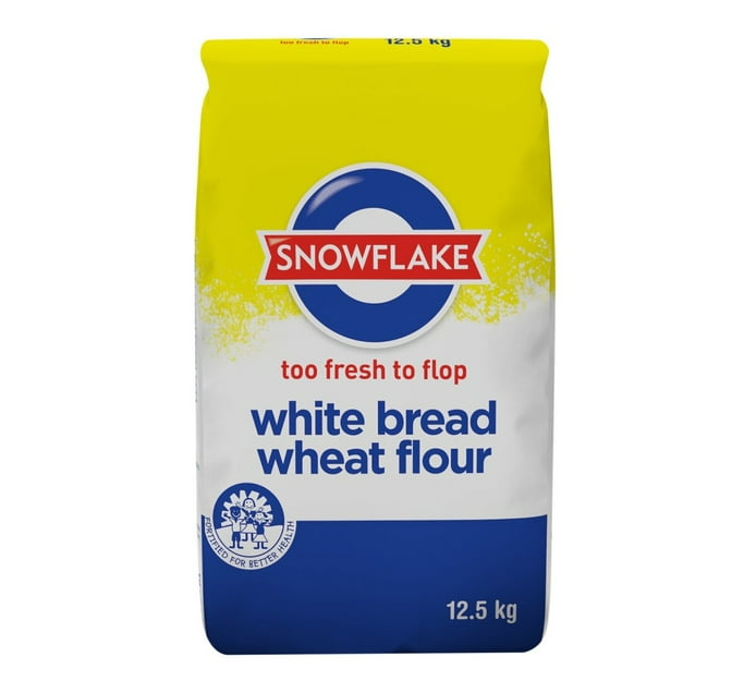 Buy Snowflake White Bread Wheat Flour (1 x 12.5kg) in Bulk | Makro Business