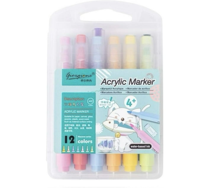 Buy ACRYLIC MARKER WATER BASED INK MARKER (White) in Bulk | Makro Business