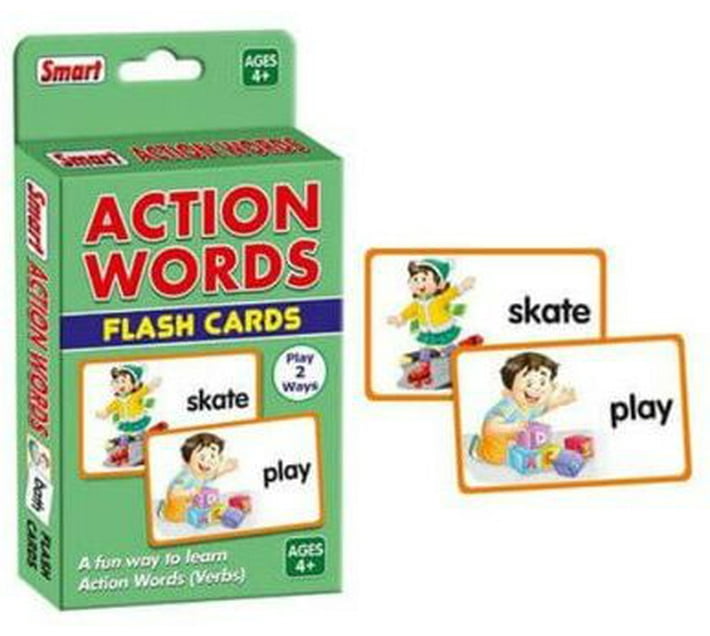 Buy Smart Flash Cards - Action Words (Learn Verbs and develop language ...