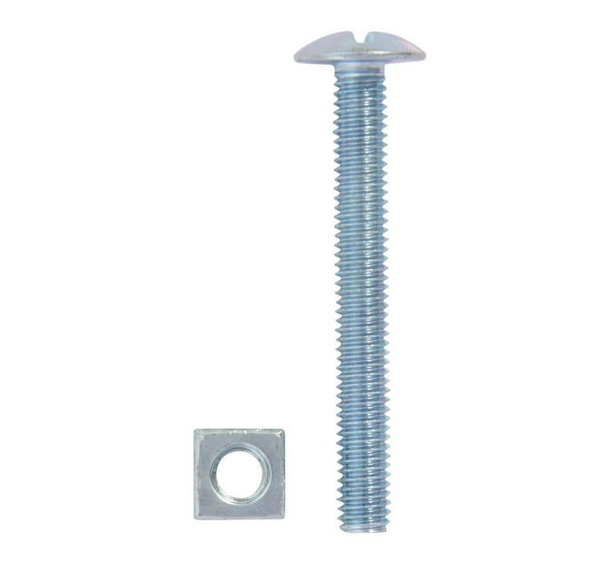 All Plug 6 mm X 50 mm All Plug Gutter Bolt & Nut Z/P 10 mm x 50 mm | Makro