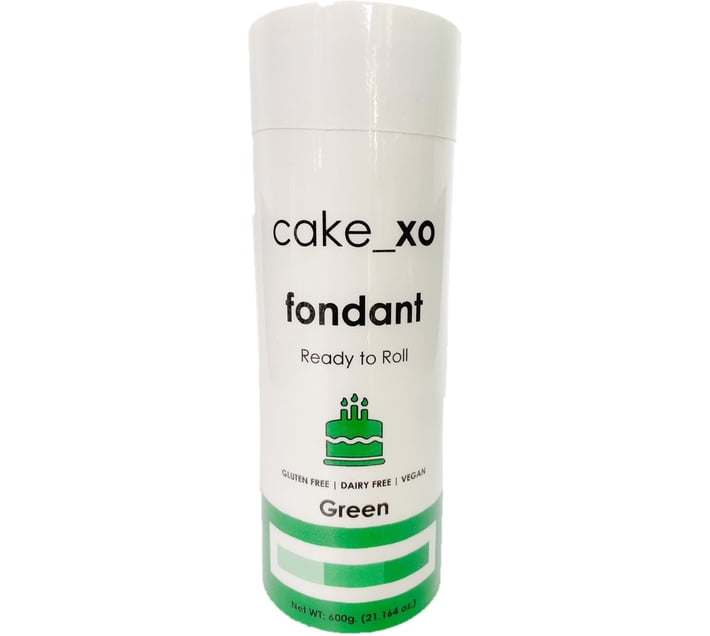 Cake_xo Green Ready to Roll Fondant Vanilla Cake (600 g) | Makro