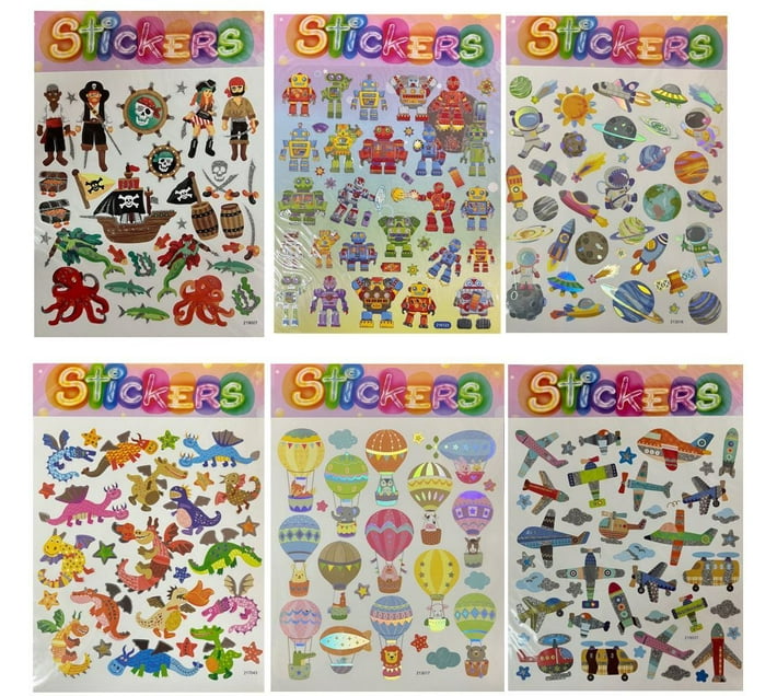 The Good Sport Craft Scrapbooking Boyish Decorative Sticker Collection ...