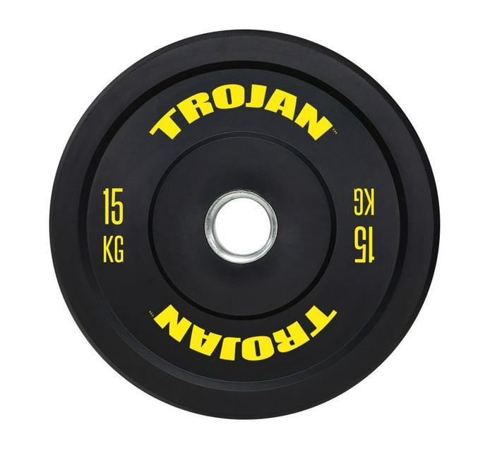 Someone’s in a Makro Trojan 15kg Rubber Bumper Plate Mood