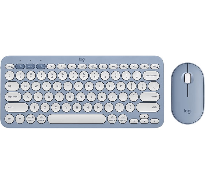 logitech 6920377919009 Wireless Multi-device Keyboard (Tonal Blue) | Makro