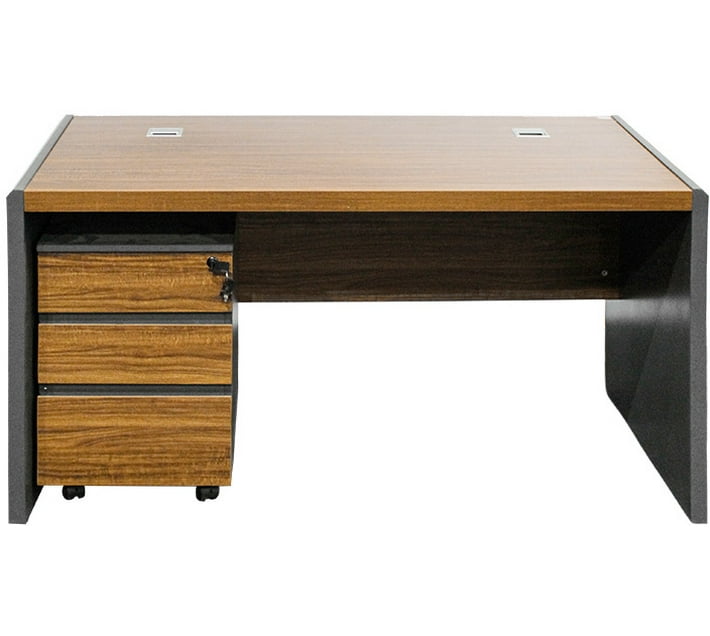 GOF Furniture Grand Executive Desk Engineered Wood Office Table (Free ...