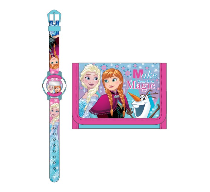 Someone’s in a Makro Disney Frozen Wallet and Watch Set Mood