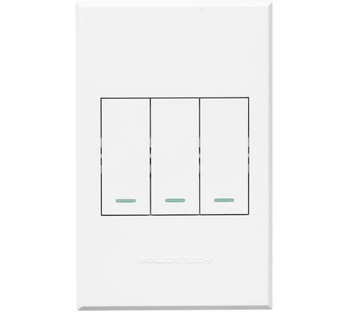 Major Tech Three Lever One-Way Switch White-3VW113 16 A Manual ...