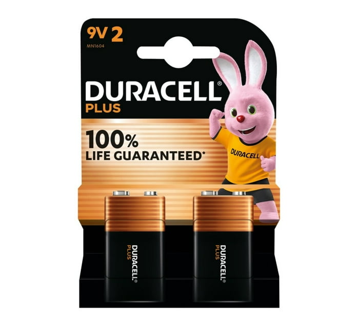 Buy Duracell Plus Power 9 V 2-pack in Bulk | Makro Business