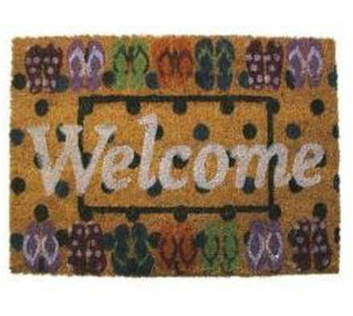 Coir Door Mat (Multicolor, Medium) | Makro