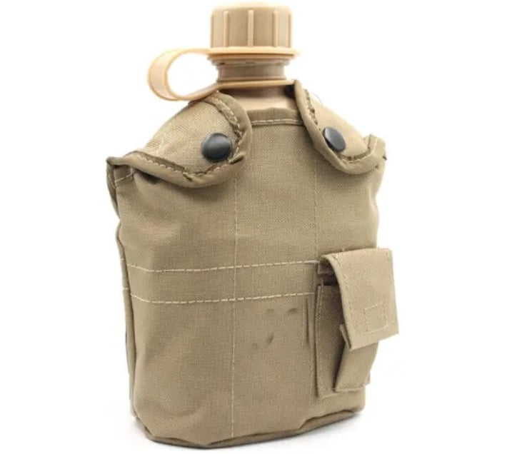 Generic plastic tactical canteen water bottle drinking bottle 1000 ml ...