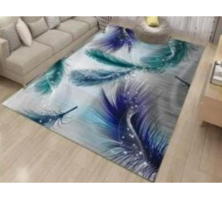 SMTE Multicolour Polyester Area Rug (150 cm, X 200 cm, Rectangle) | Makro