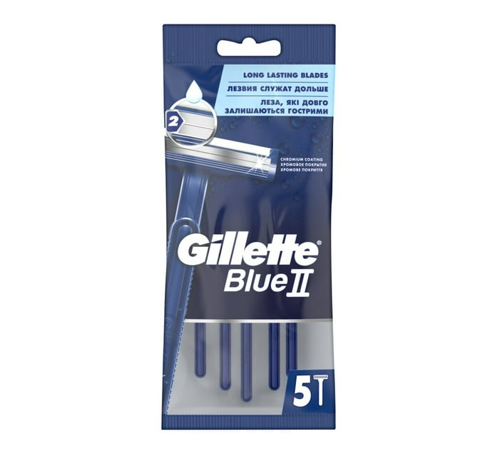 Someone’s in a Makro Gillette Blue Razor Blades (24 x 5's) Mood