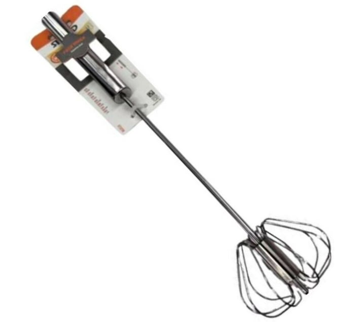 Shind Stainless Steel Push Whisk 22cm Steel Whisk Kitchen Tool Set ...