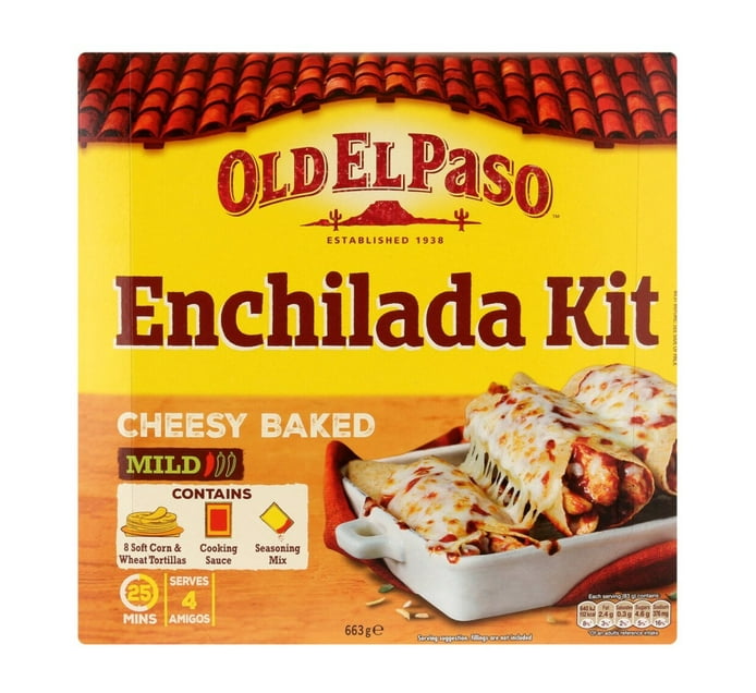 Old El Paso Mild Cheesy Enchilada (1 x 663g) | Makro