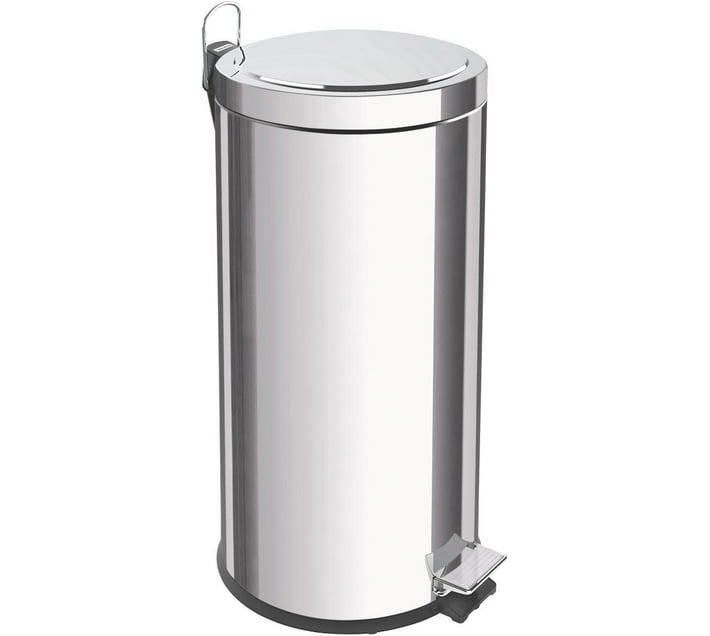Buy Tramontina Trash Bin Stainless Steel Dustbin (Silver) in Bulk ...