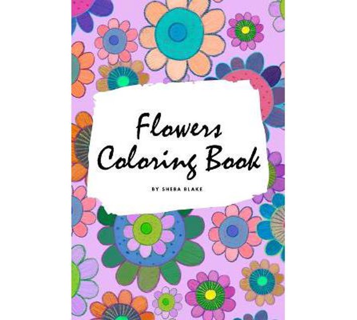 Flowers Coloring Book for Children (6x9 Coloring Book / Activity Book ...
