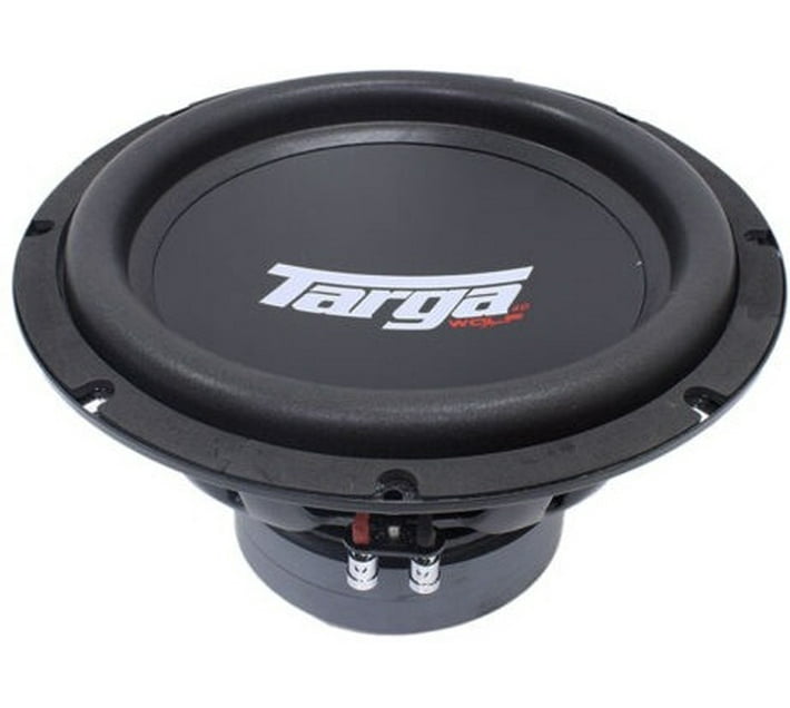 Targa TG-W124 Subwoofer Rear Deck Mounted Round Car Speaker (10500 W ...